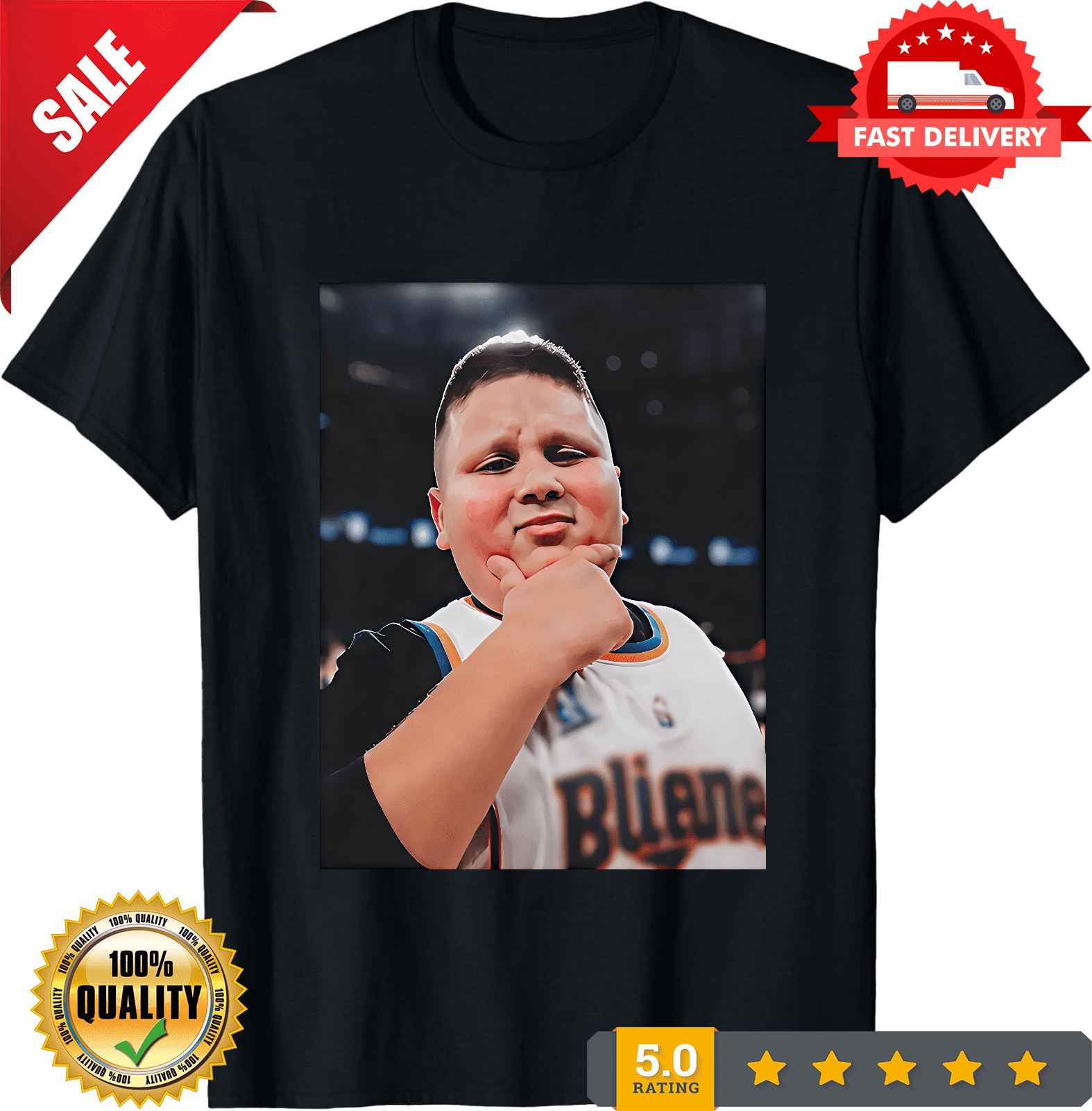 Funny Meme Shirt, The Rizzler Iconic Portrait Joke Unisex Shirt, NEW ...