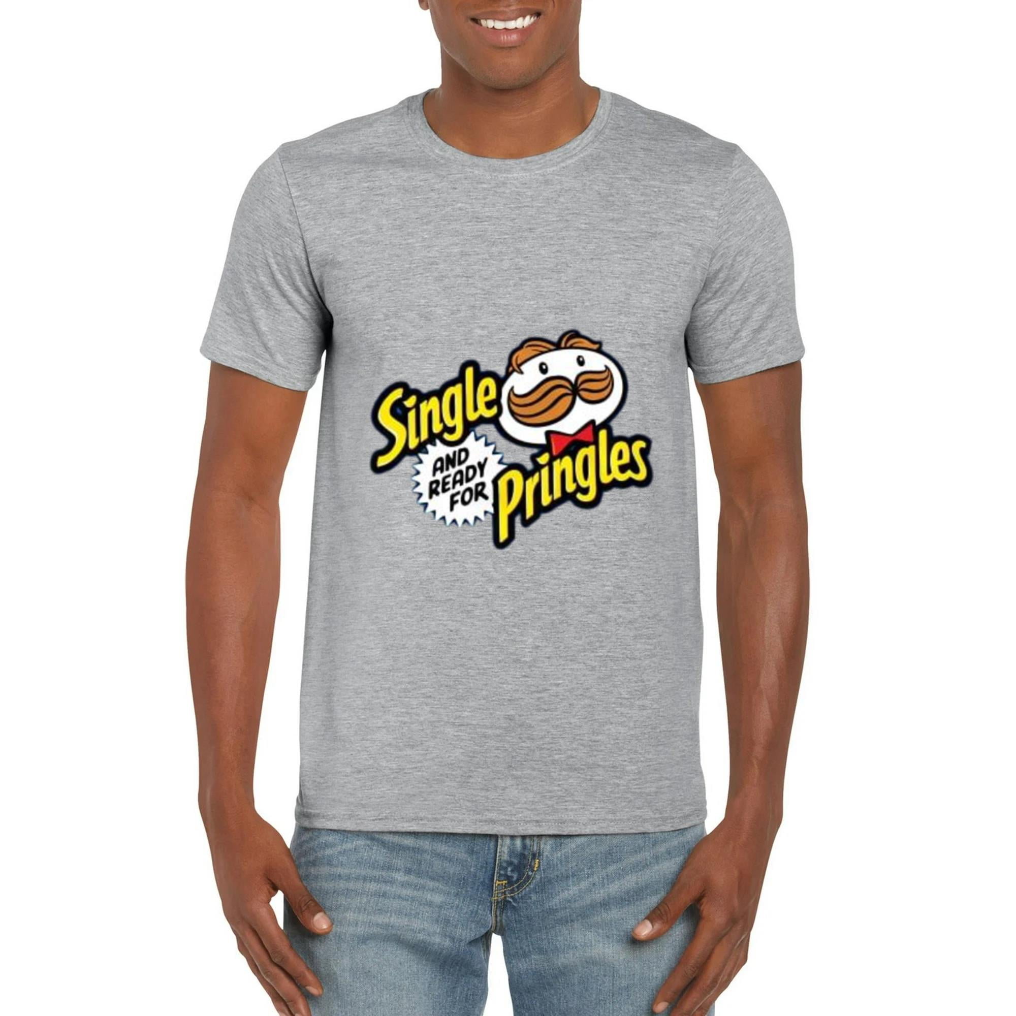 Funny Meme Single Pringles Snack Chips Food Joke Potato T-Shirt, for ...