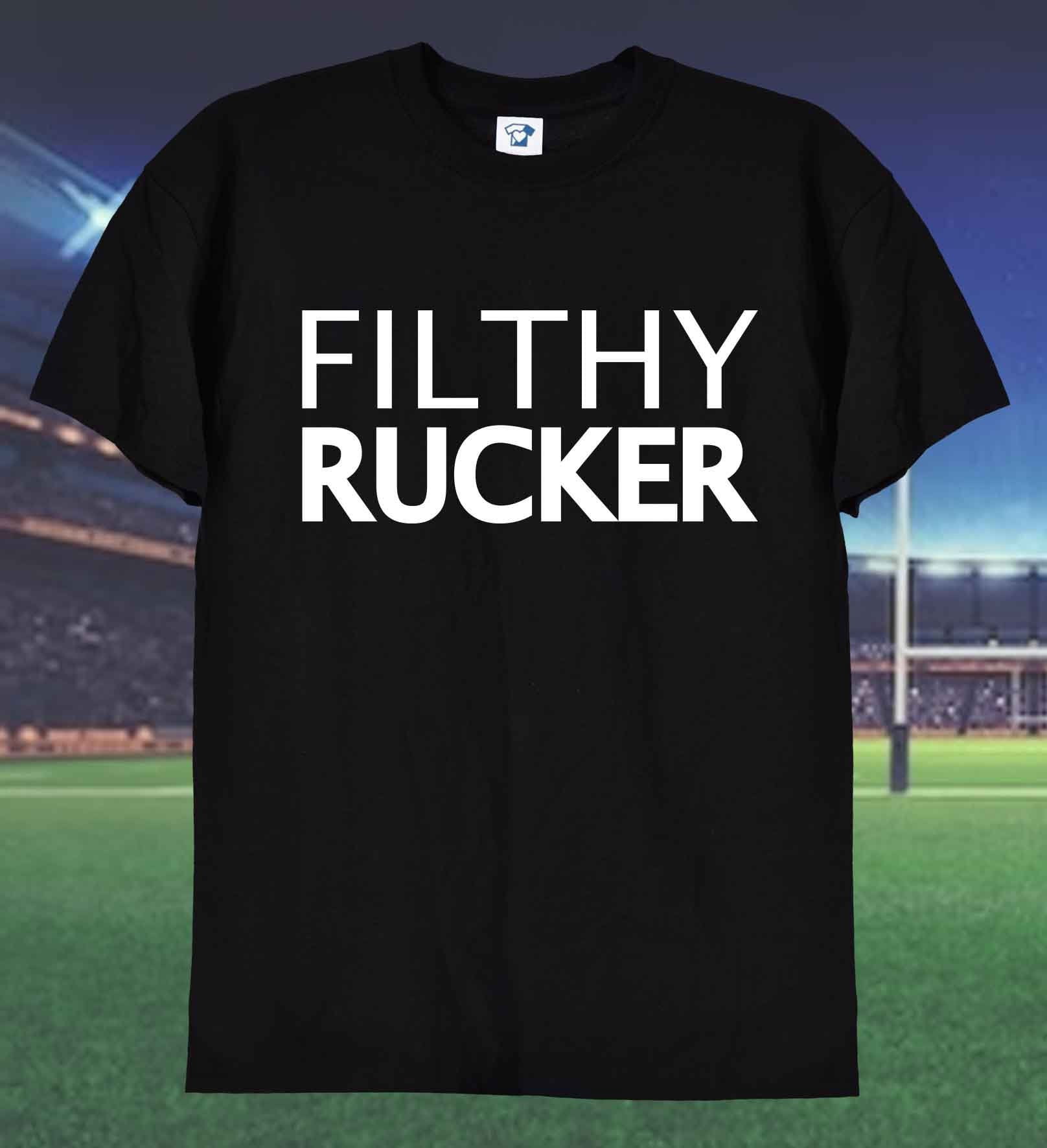 Funny Mens Rugby Filthy Rucker Ruck T Shirt Unisex Tee, England Rugby ...
