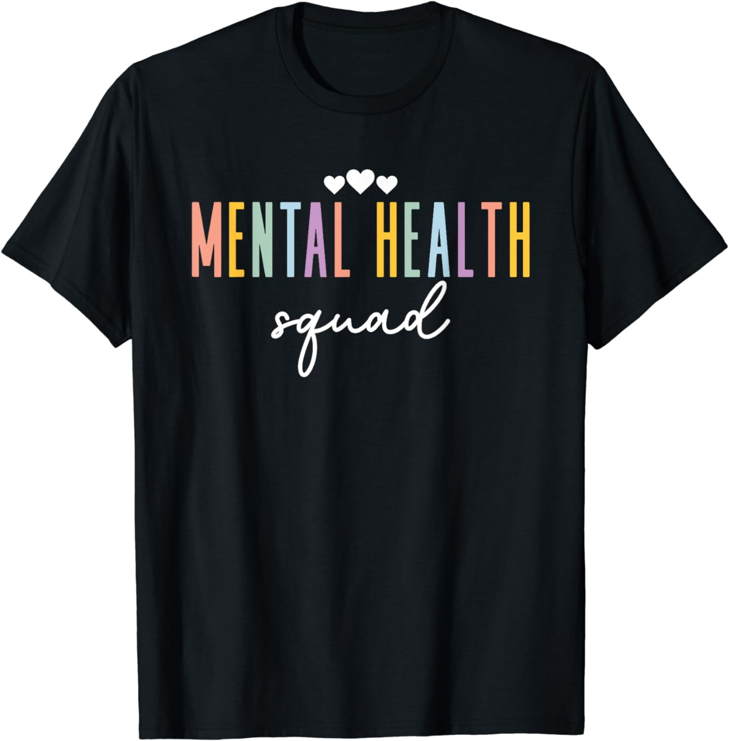 Funny Mental Health Squad Illness Mental Health Awareness T-Shirt - Walmart.com