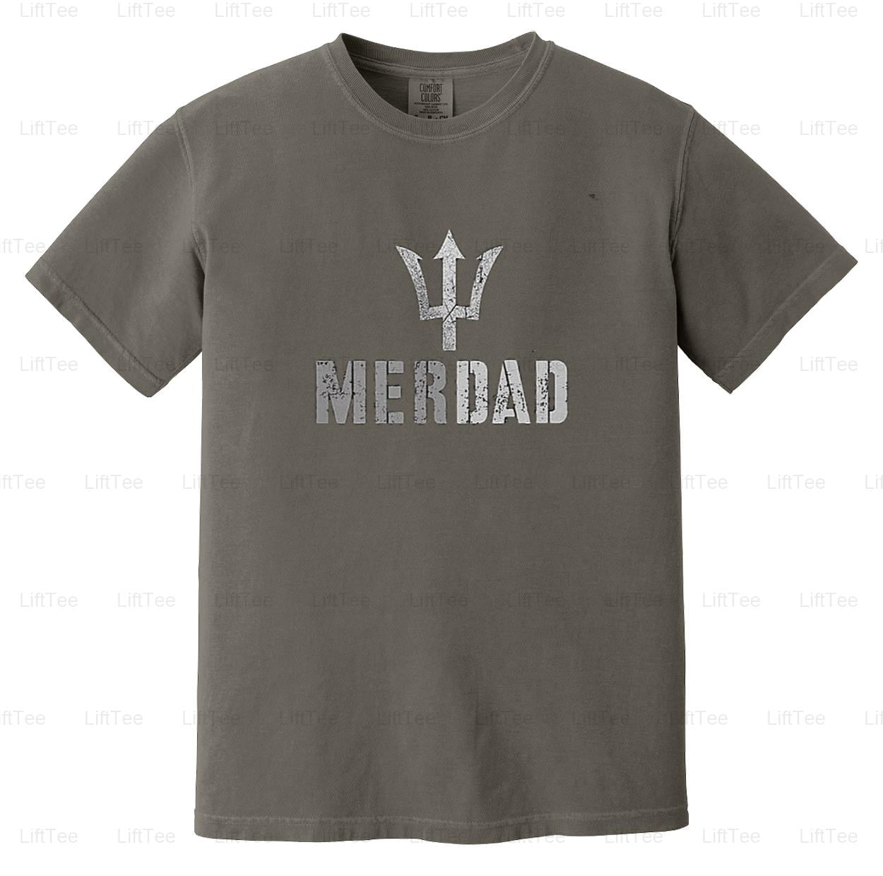Funny Merdad Protector Mer-Father Mermaid Daughter Guard Dad Mythical ...