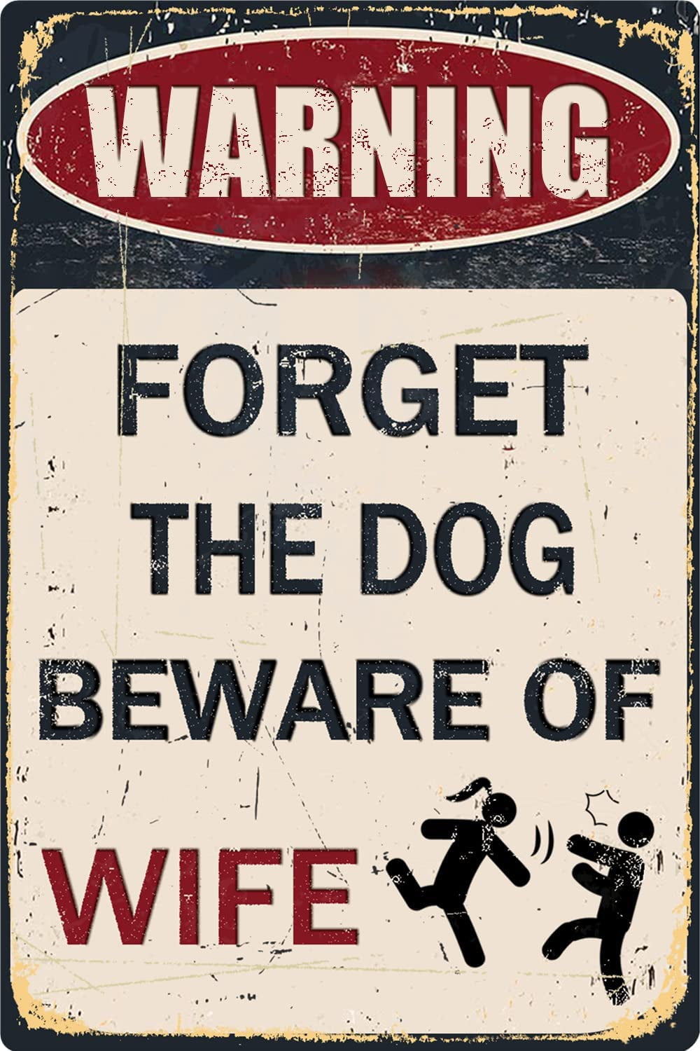 Funny Metal Garage Signs For Men Room Decor Little Man Cave Sign ...