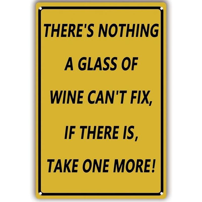 Funny Metal Sign To Drink Tonight 8" x 12" Tin Signs Man Cave Home Bar ...