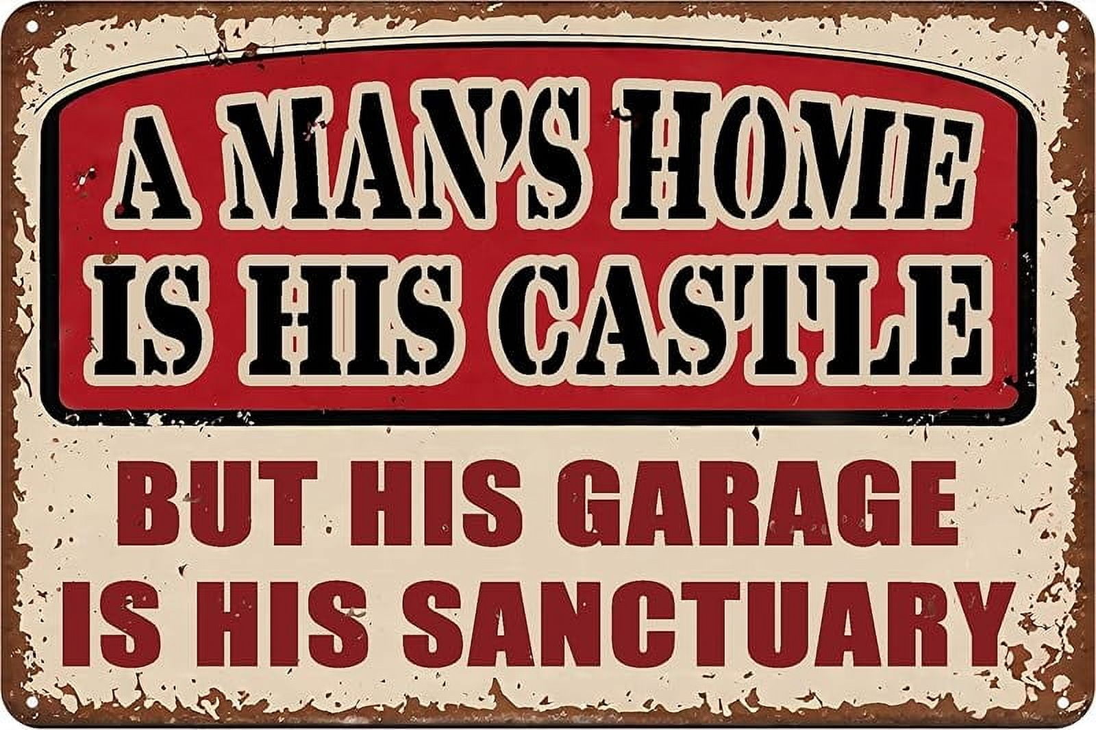 Tommery Funny Metal Tin Signs Vintage Man Cave Vintage Metal Street ...