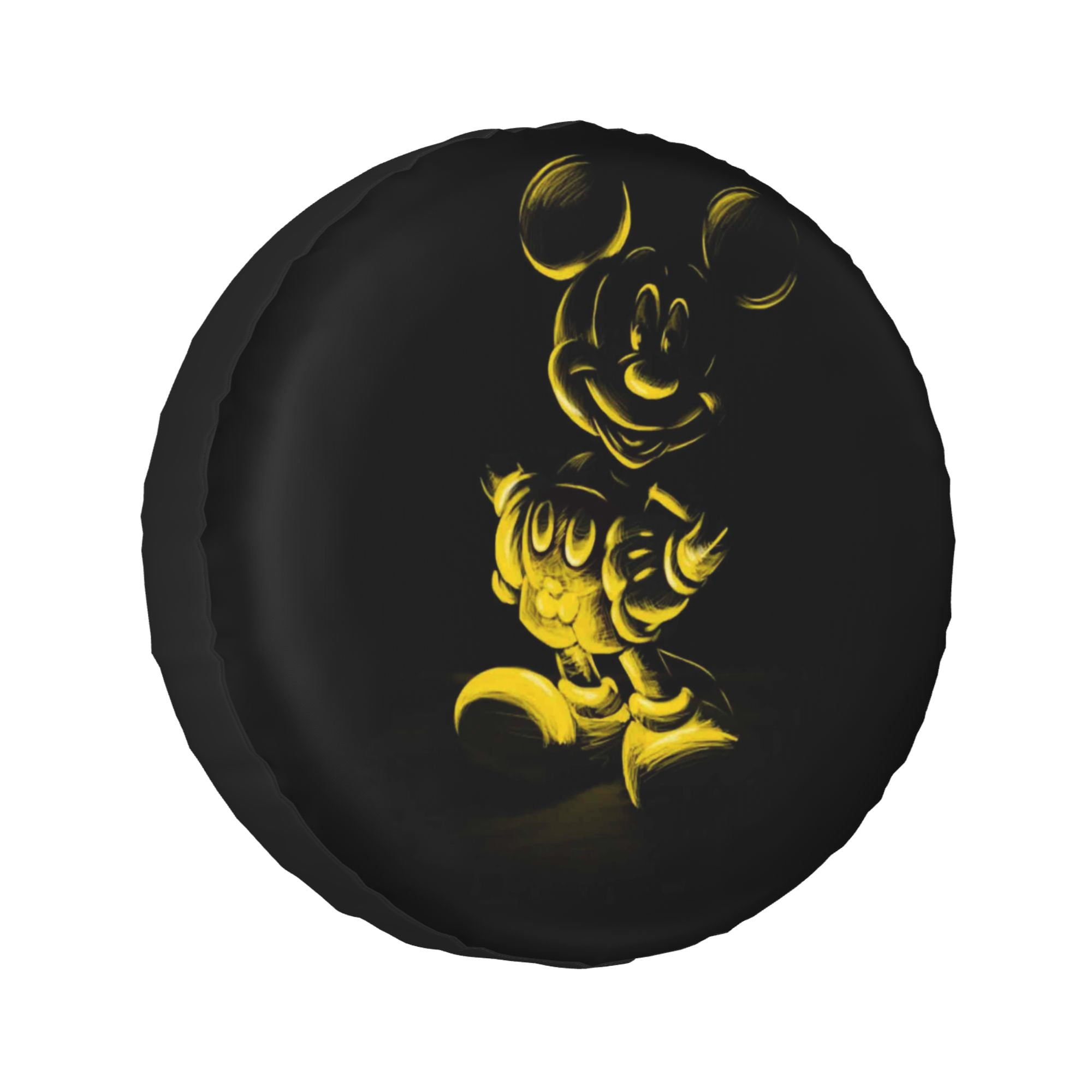 Funny Mickey Mouse Car Spare Tire Cover 14 inch For Campers Tire ...