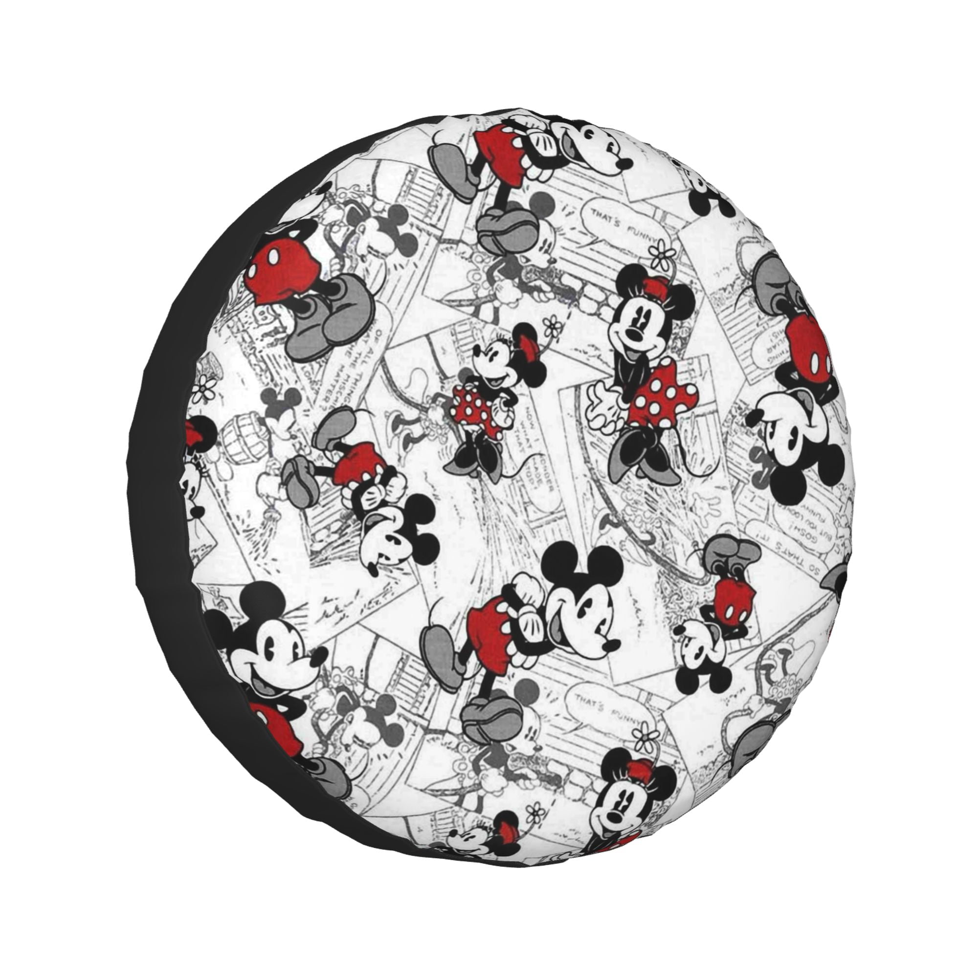 Funny Mickey Mouse Car Spare Tire Cover 14 inch For Campers Tire ...