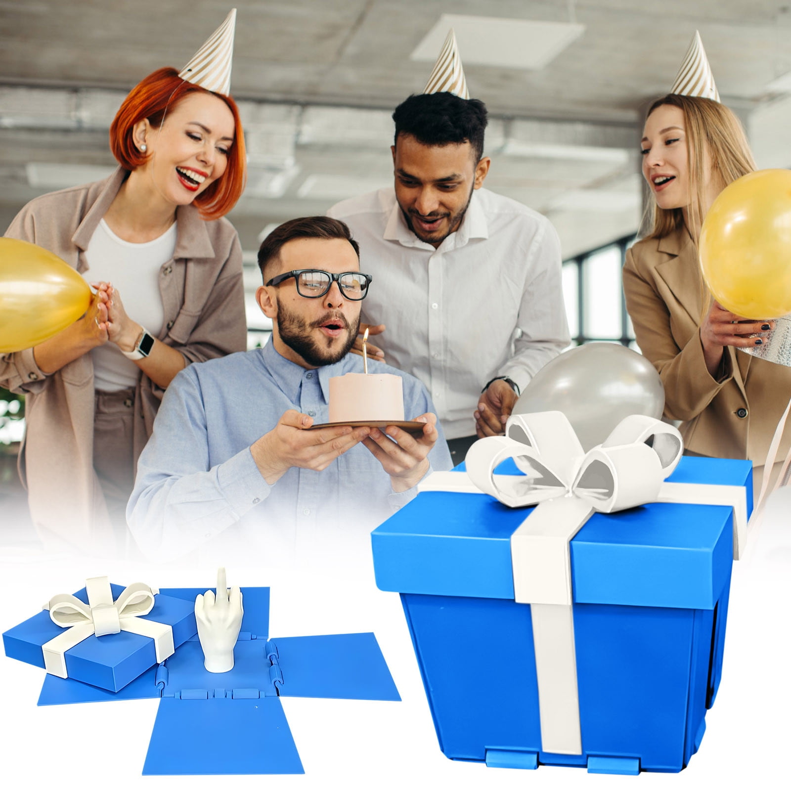 Funny Finger Surprising Gifts Box, Surprise Gift Box Mid Finger ...