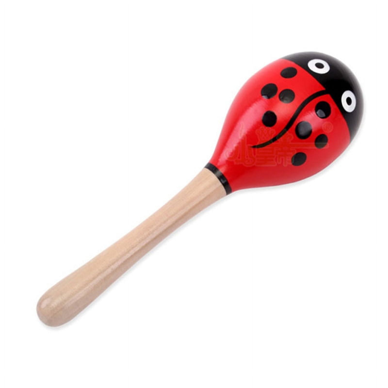 Funny Mini 1 Piece Wooden Small Rattles Egg Shaker Kids Shaker Sand ...
