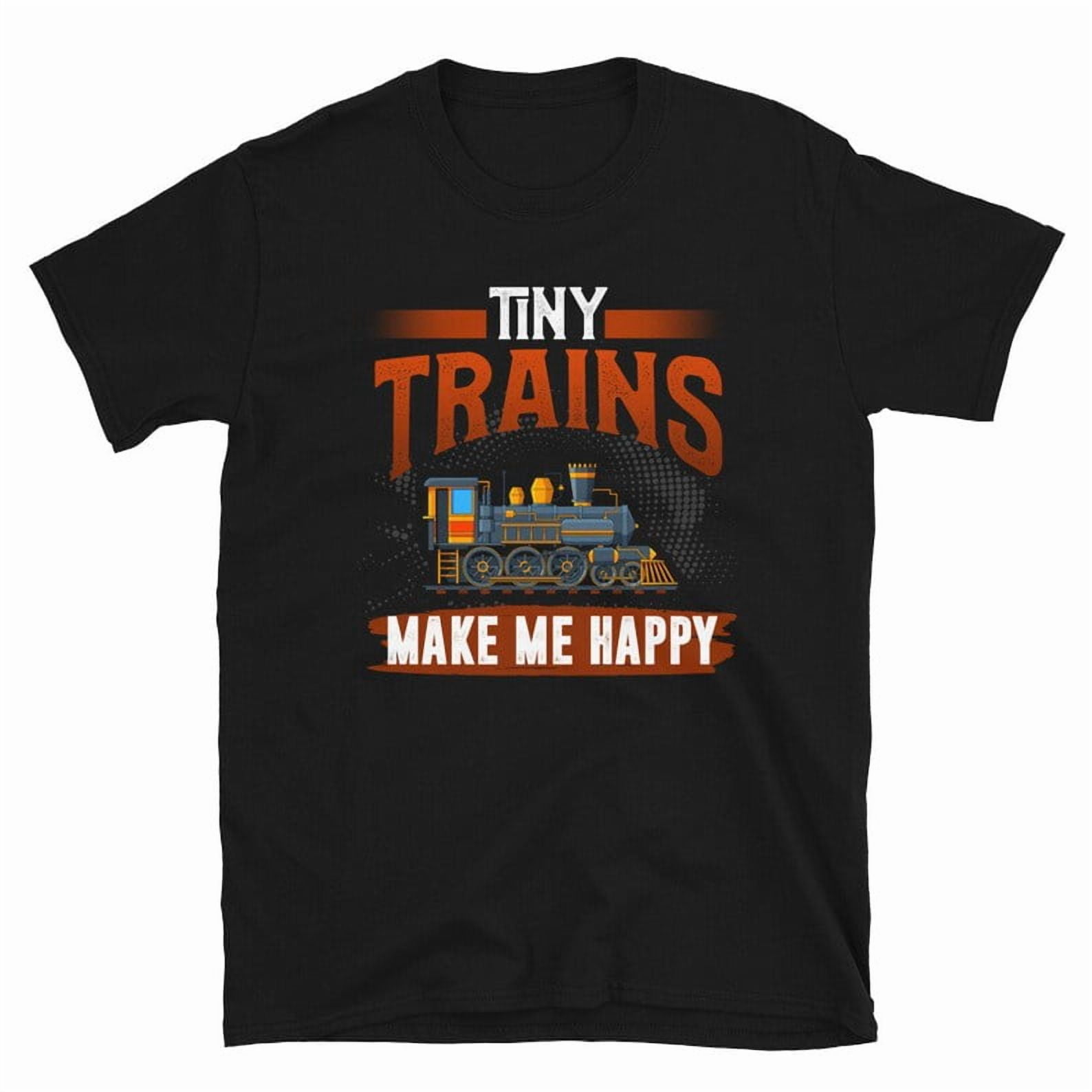 Funny Model Train Shirt Railroad Hobby Gift Locomotive Humor Graphic ...