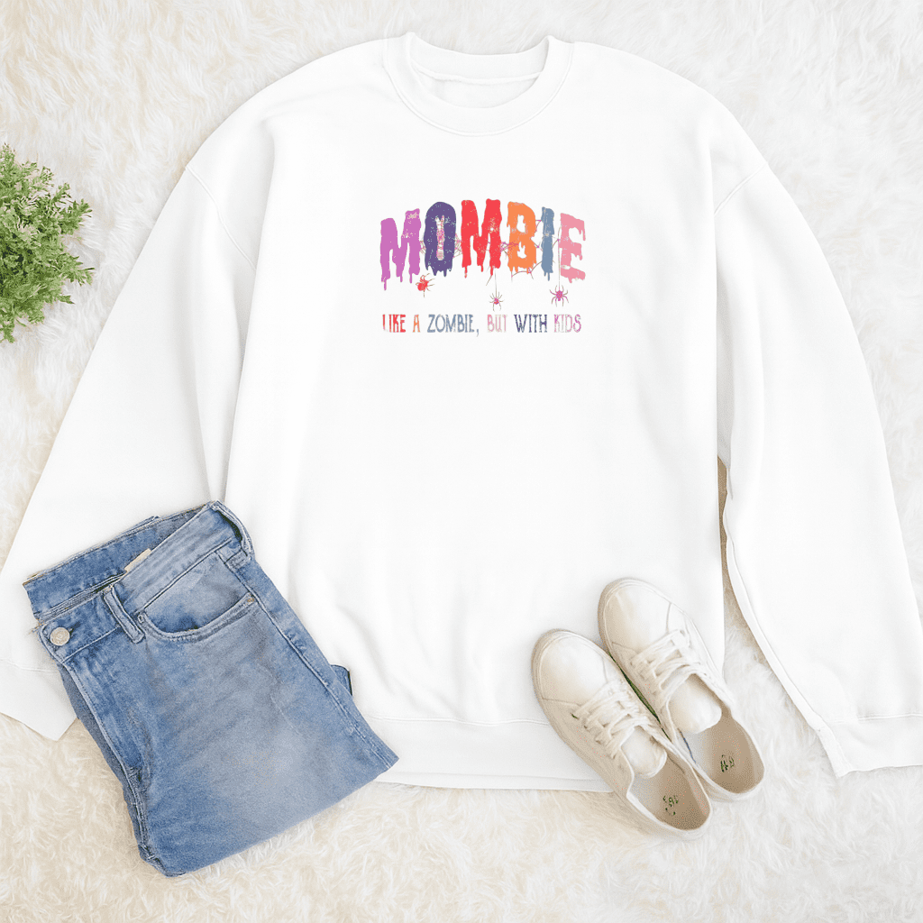 Funny Mombie Halloween Cute Spooky Quote Inspired Humor Graphic Print ...