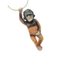 Funny Monkey Miniature Sculpture Garden Art Weather Resistant Finish ...