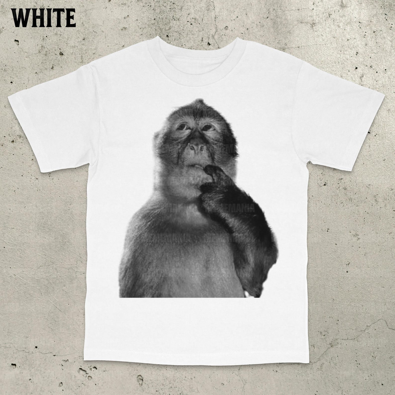 Funny Monkey Shirt, Stupid Meme Tshirt, Dank Memes Tee, Unisex, Full ...