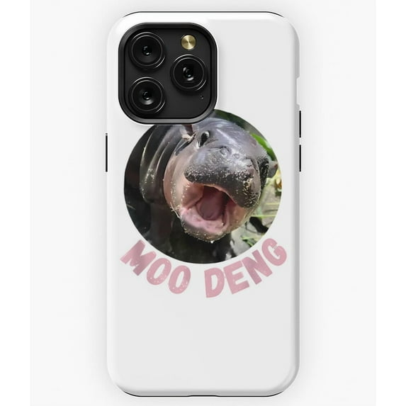 Funny Moo Deng Viral Baby Hippo Sensation Graphic A4648 Phone Case for ...
