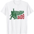 Funny Mountain Dude Bigfoot Hiking T-Shirt for Outdoor Adventure Lovers ...