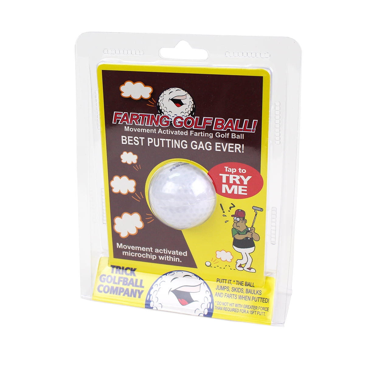 Funny Movement Activated Farting Golf Ball - Walmart.com