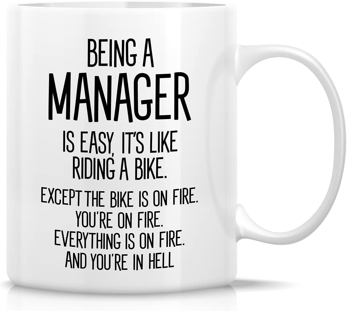 Funny Mug - Best Manager In The World 11 Oz Ceramic Tea Coffee Mugs ...