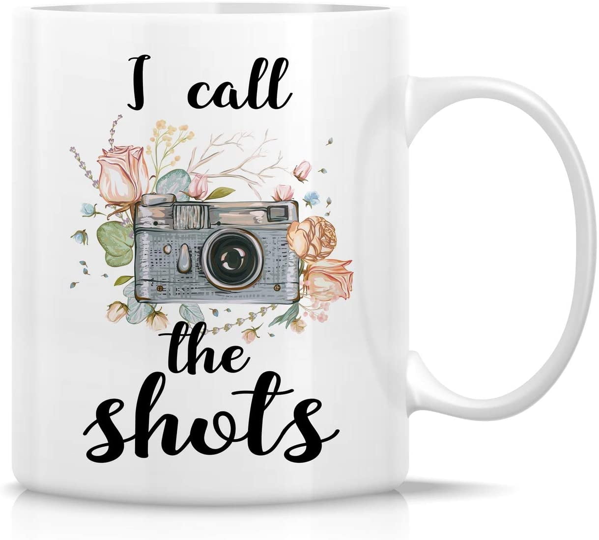 Funny Mug - I Call The Shots Camera Photographer 11 Oz Ceramic Coffee ...