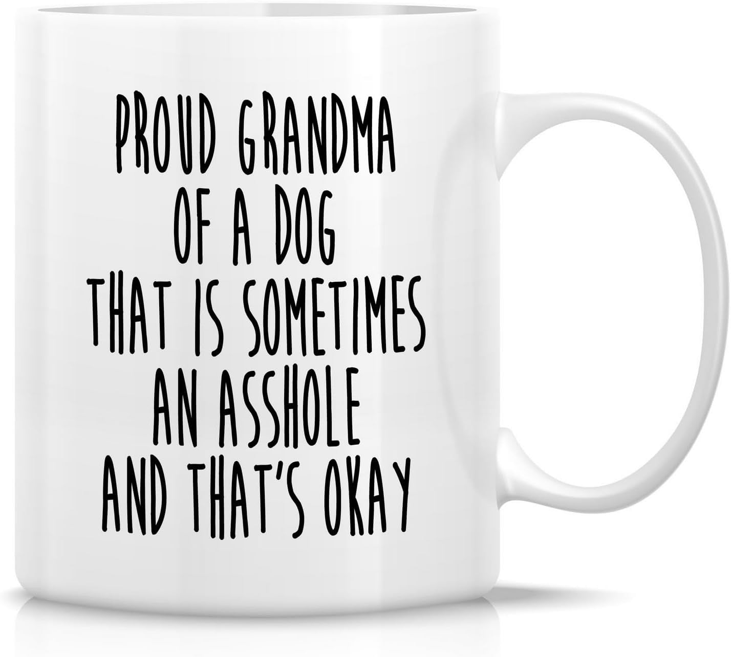 Funny Mug - Proud Dog Grandma Grandmother New Dog Puppy Pet ...