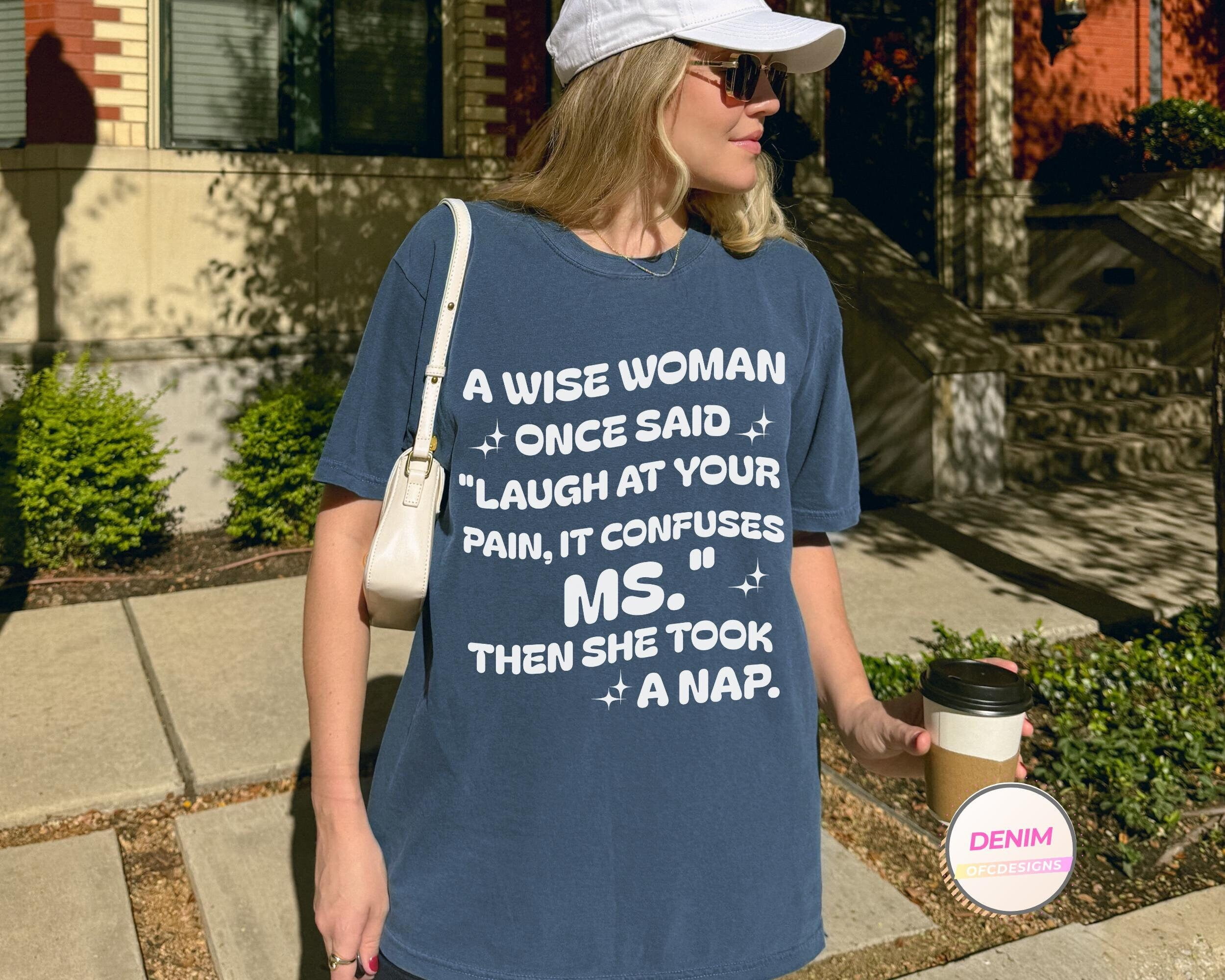 Funny Multiple Sclerosis Tour Shirt MS Warrior Gift Autoimmune Disease ...