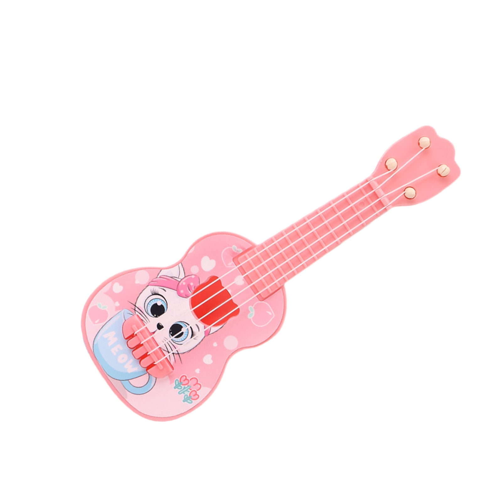 Funny Musical Toy for Baby Touch and Feel Kids Ukulele Cartoon Ukulele ...
