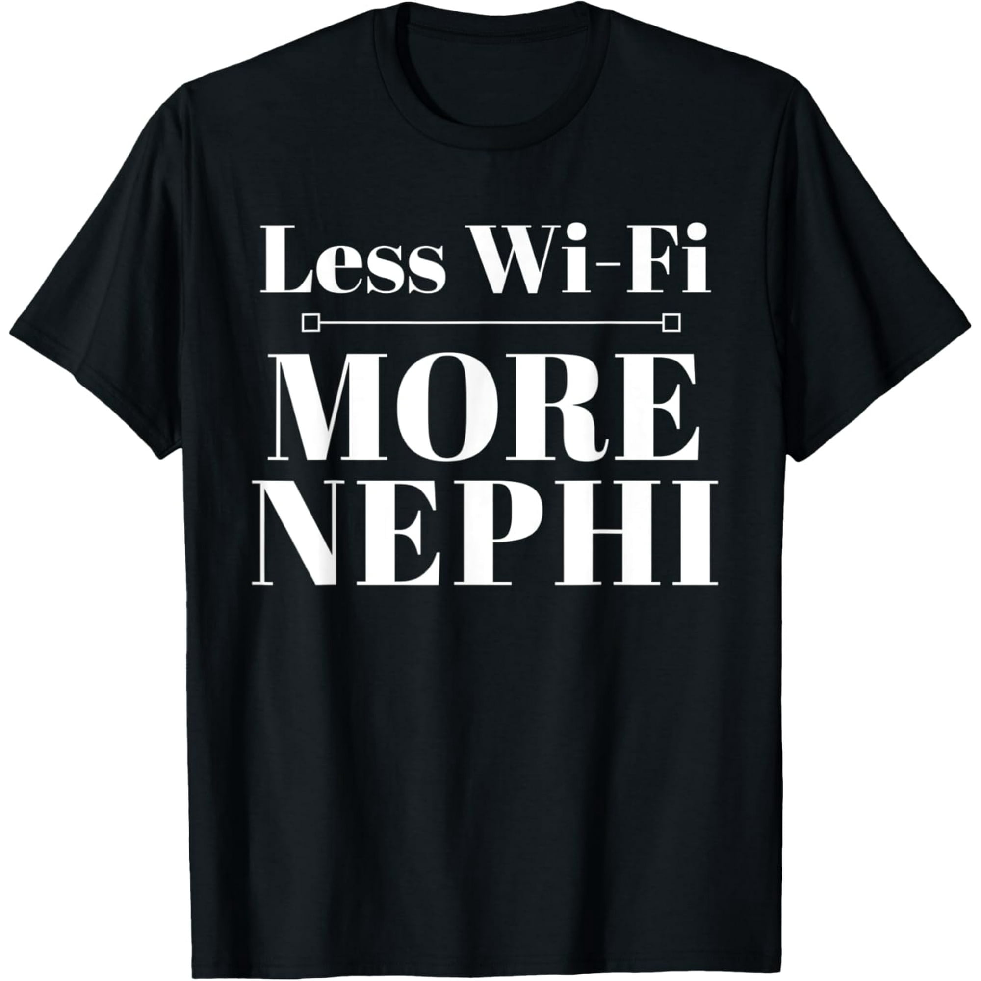 Funny Nephi Scripture Reading Quote for Unisex Short Sleeve Graphic ...