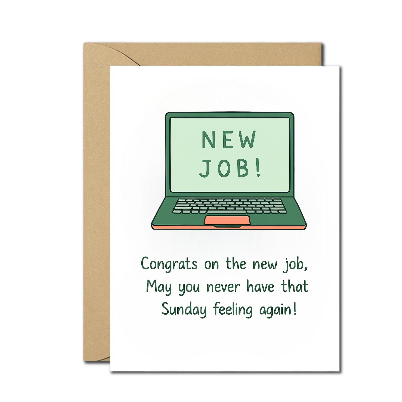 Funny New Job Card – Congrats on the New Job, May You Never Have That ...