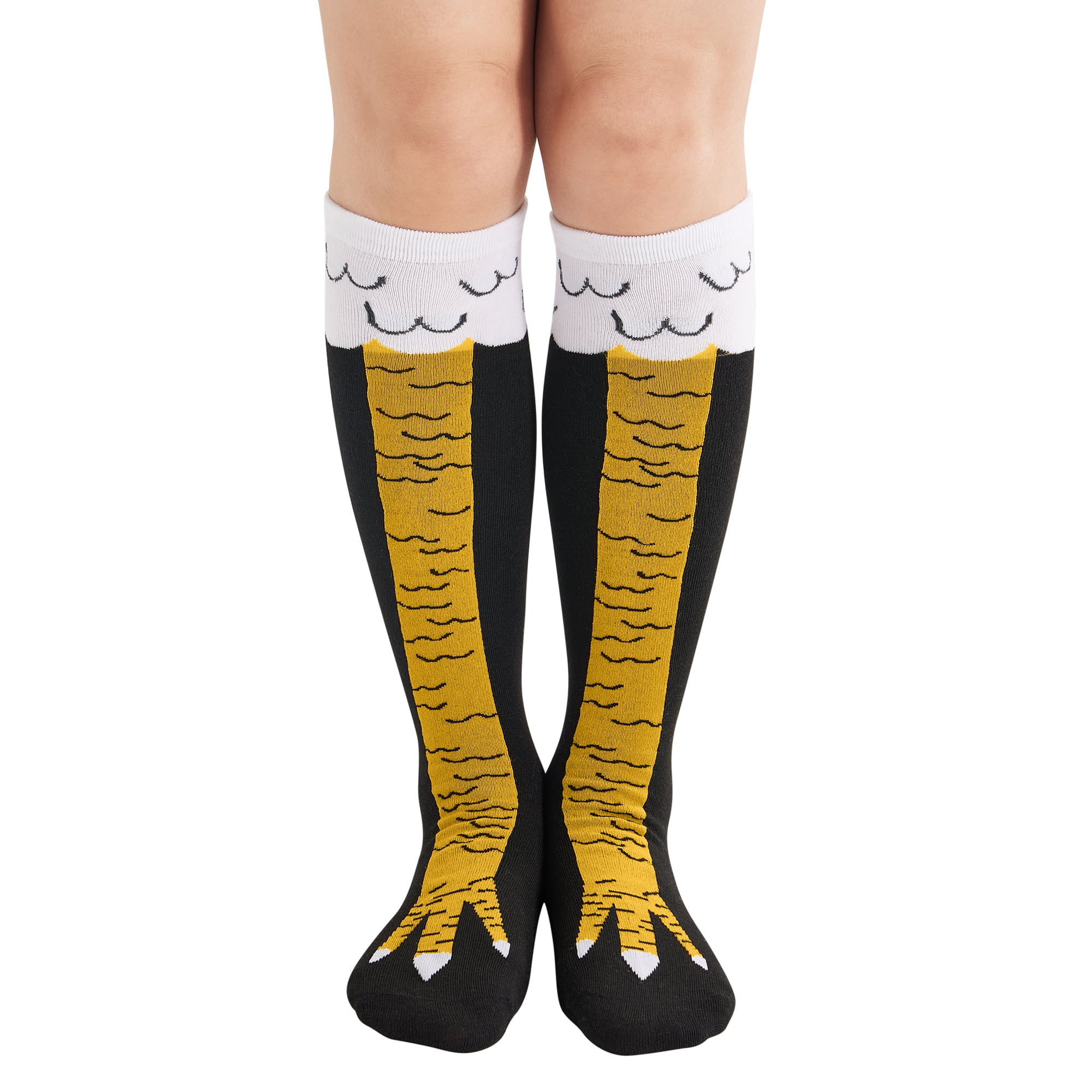 Funny Novelty Socks 3D Animal Paw Socks Crazy Chicken Leg Socks ...