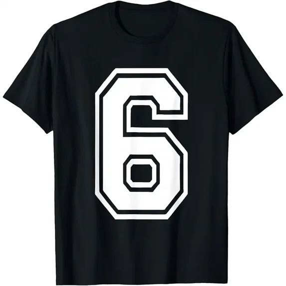 Funny Number 6 67 Meme Costume Matching Group Halloween T-Shirt ...