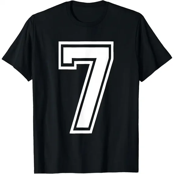 Funny Number 7 67 Meme Costume Matching Group Halloween T-Shirt ...