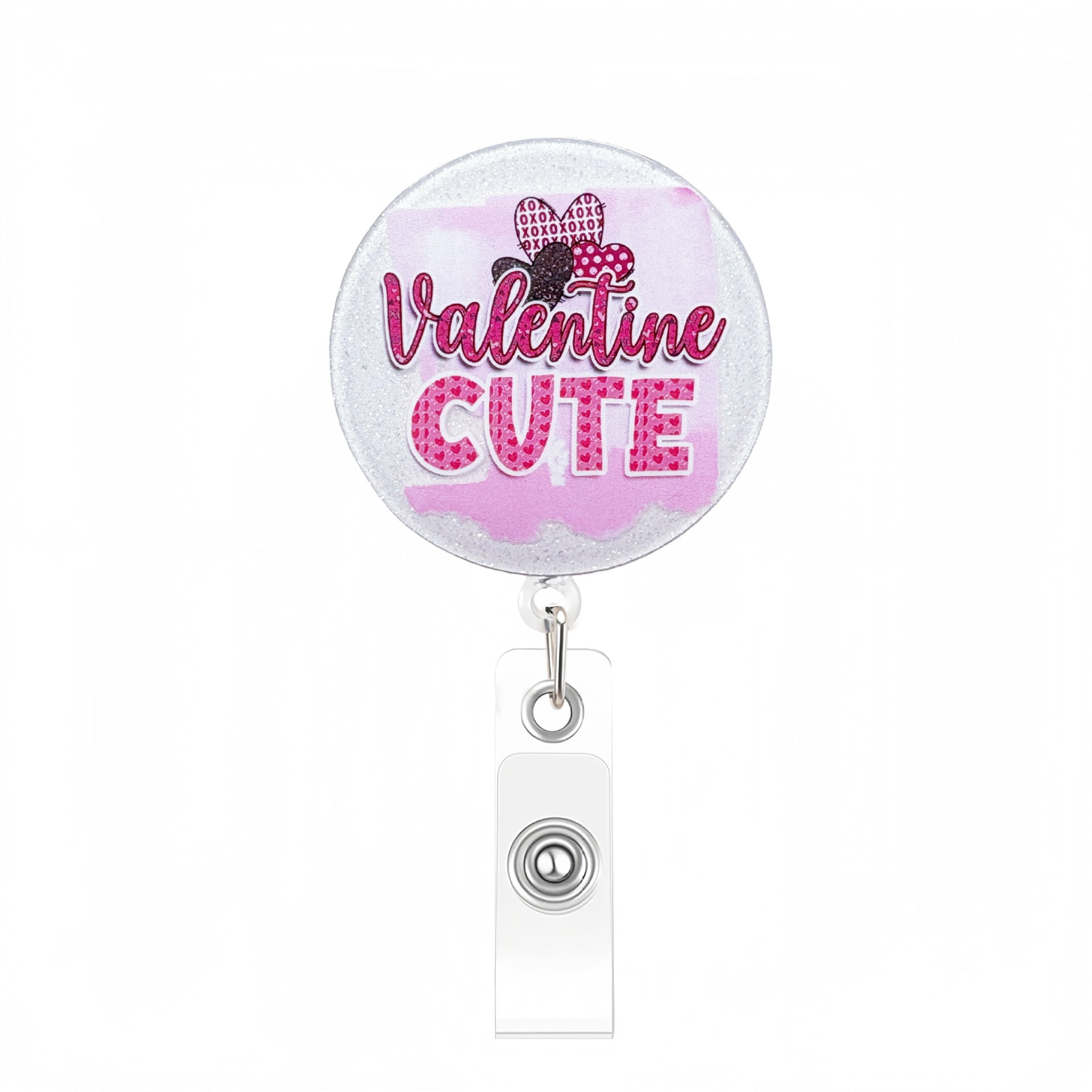 Funny Nurse Badge Reel,Cute Work Holder with Retractable Clip,Pediatric ...