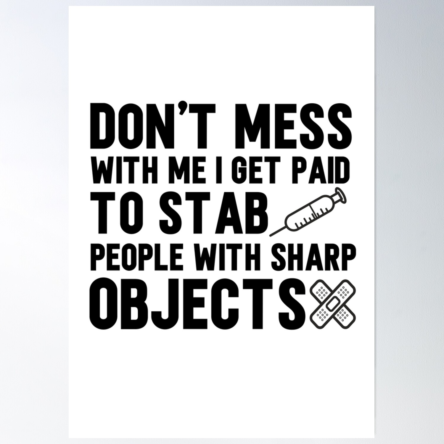 Funny Nurse, Nursing Present, Nurse Quote Gift, Funny Saying & Quote ...