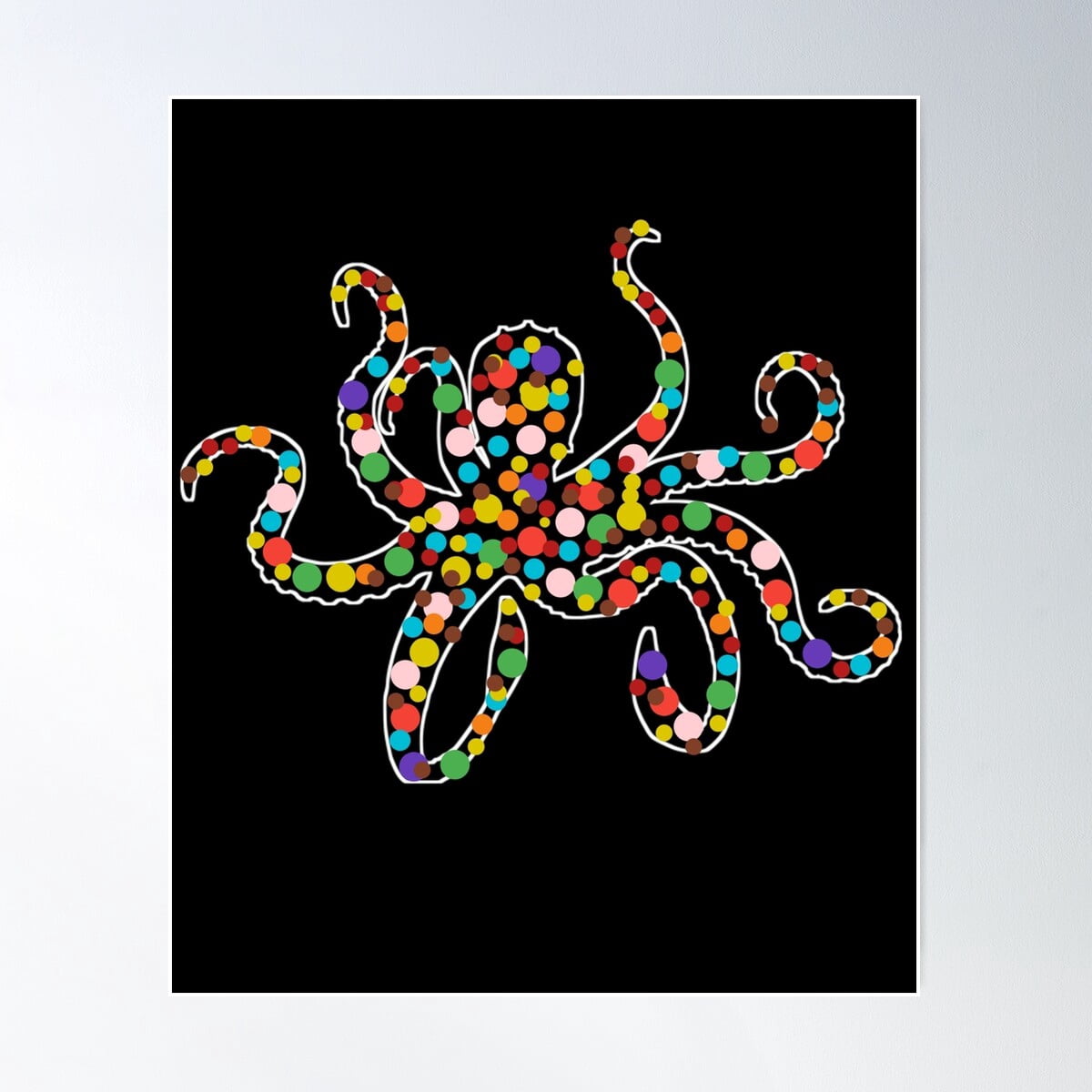 Funny Octopus Polka Dot , Octopus Polka Dot Pattern ,Polka Dot Octopus ...