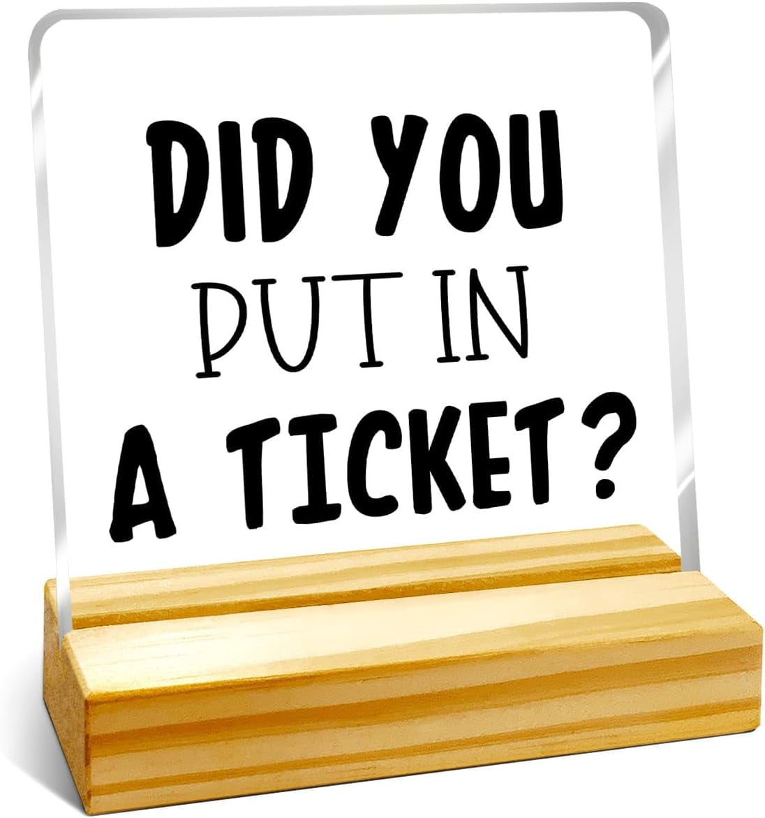 Funny Office Acrylic Sign,Humorous Office Desk Decor,Sarcastic Signs ...