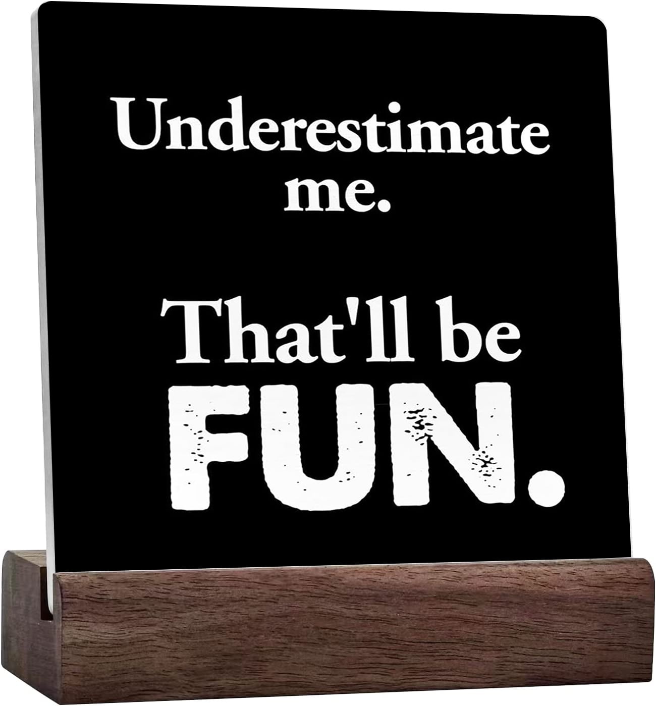 Funny Office Ceramic Table Sign,Humorous Office Desk Decor,Sarcastic ...