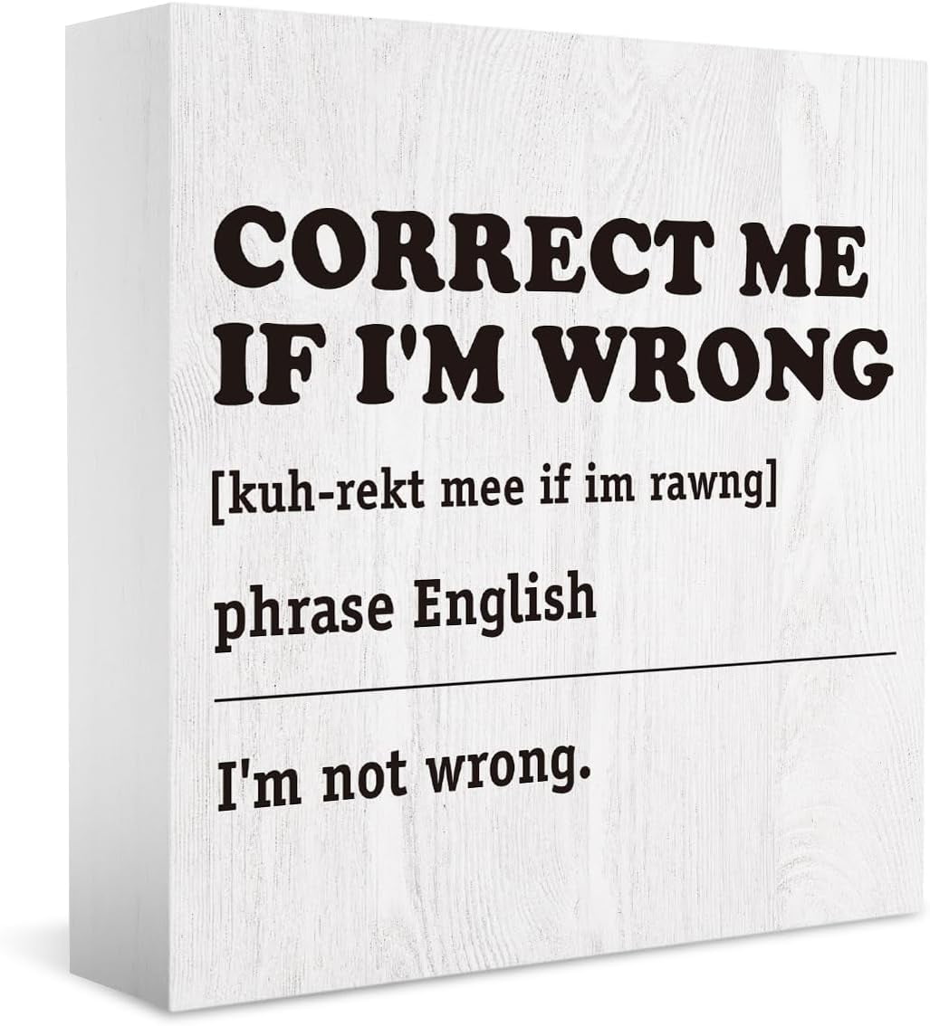 Funny Office Decor Signs, Cute Office Desk Accessories, Cubicle Table ...