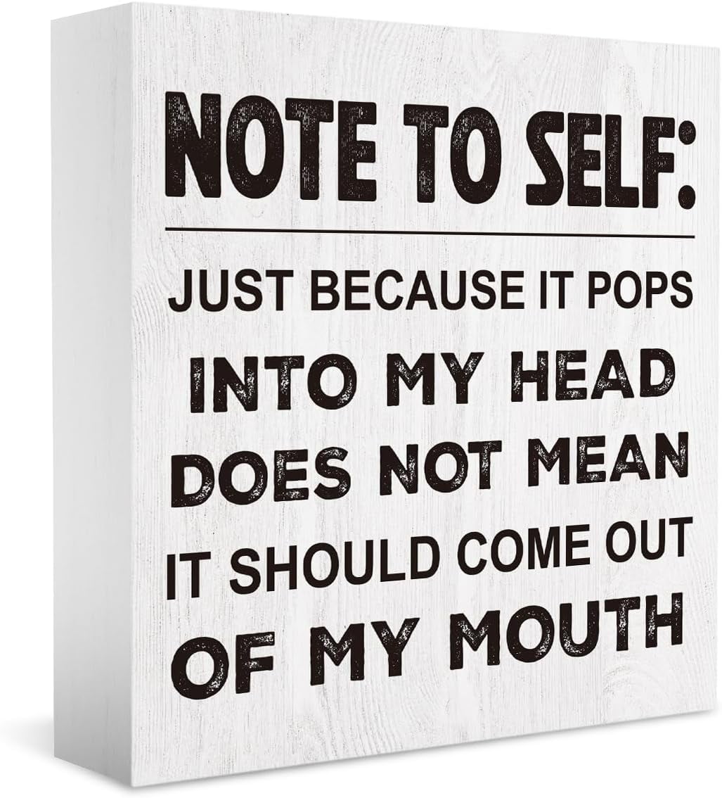 Funny Office Decor Signs, Cute Office Desk Accessories, Cubicle Table ...