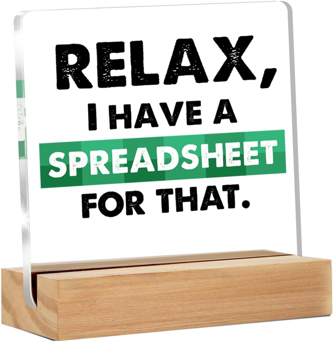 Funny Office Desk Sign - Accountant Desk Sign - Office Desk Decor ...