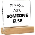 Funny Office Desk Sign - Humor Office Decor - Desk Decor for Office ...
