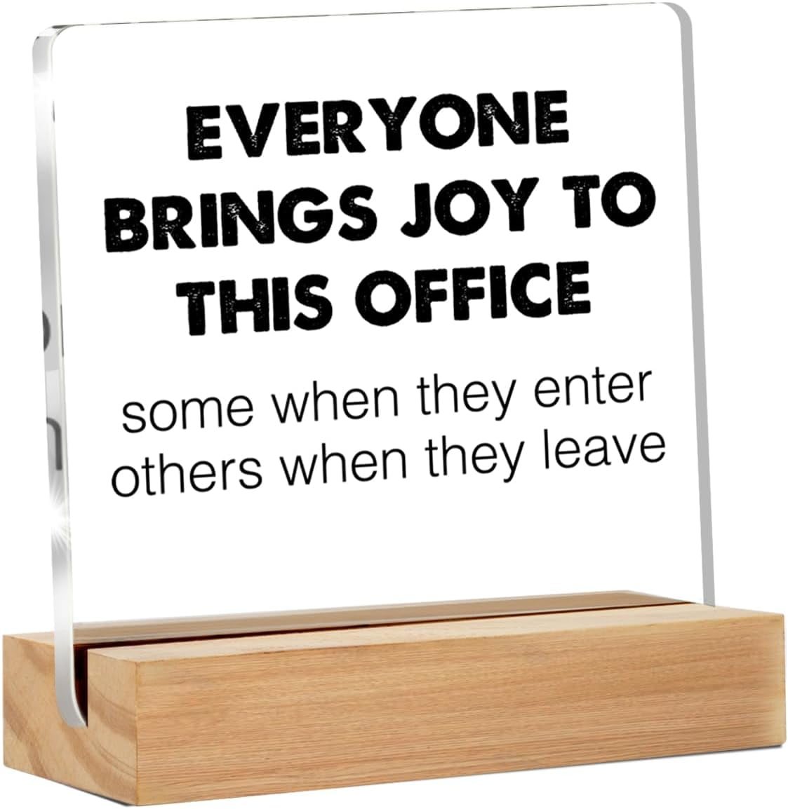 Funny Office Desk Sign - Humor Office Decor - Office Desk Decor ...