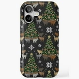 Funny Oh Kitty Tree Holiday Protective Case for iPhone 11 12 13 14 15 ...