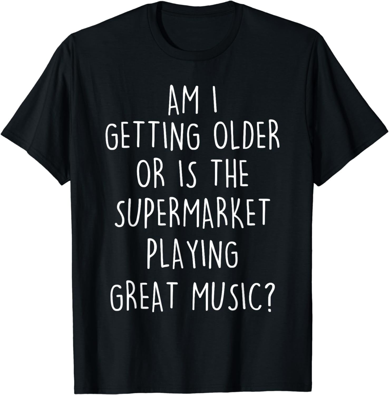 Funny Old People Am I Getting Older Senior Citizens Womens T-Shirt ...