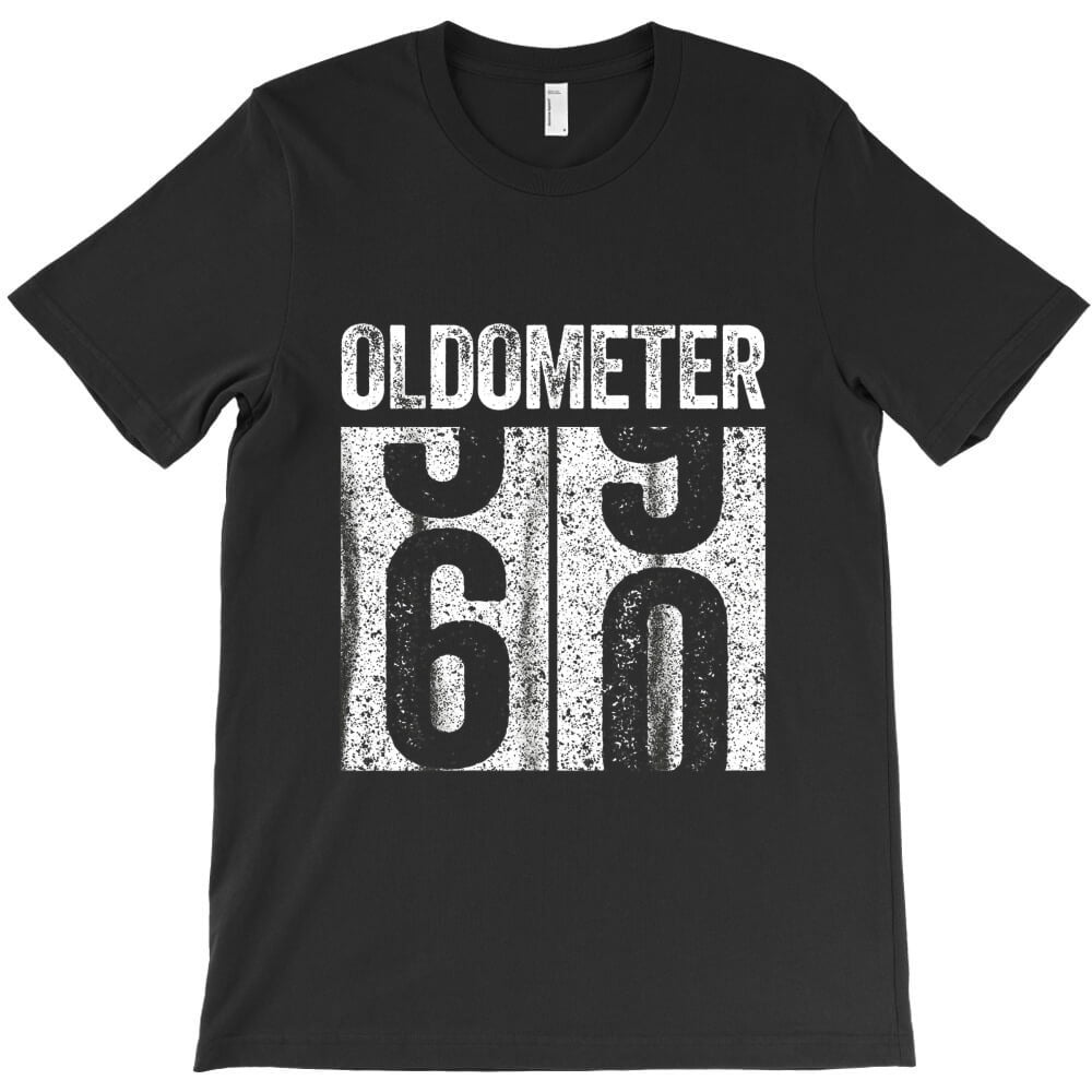 Funny Oldometer 60 Themed 60th Birthday Retro Vintage Style Gag Gift ...