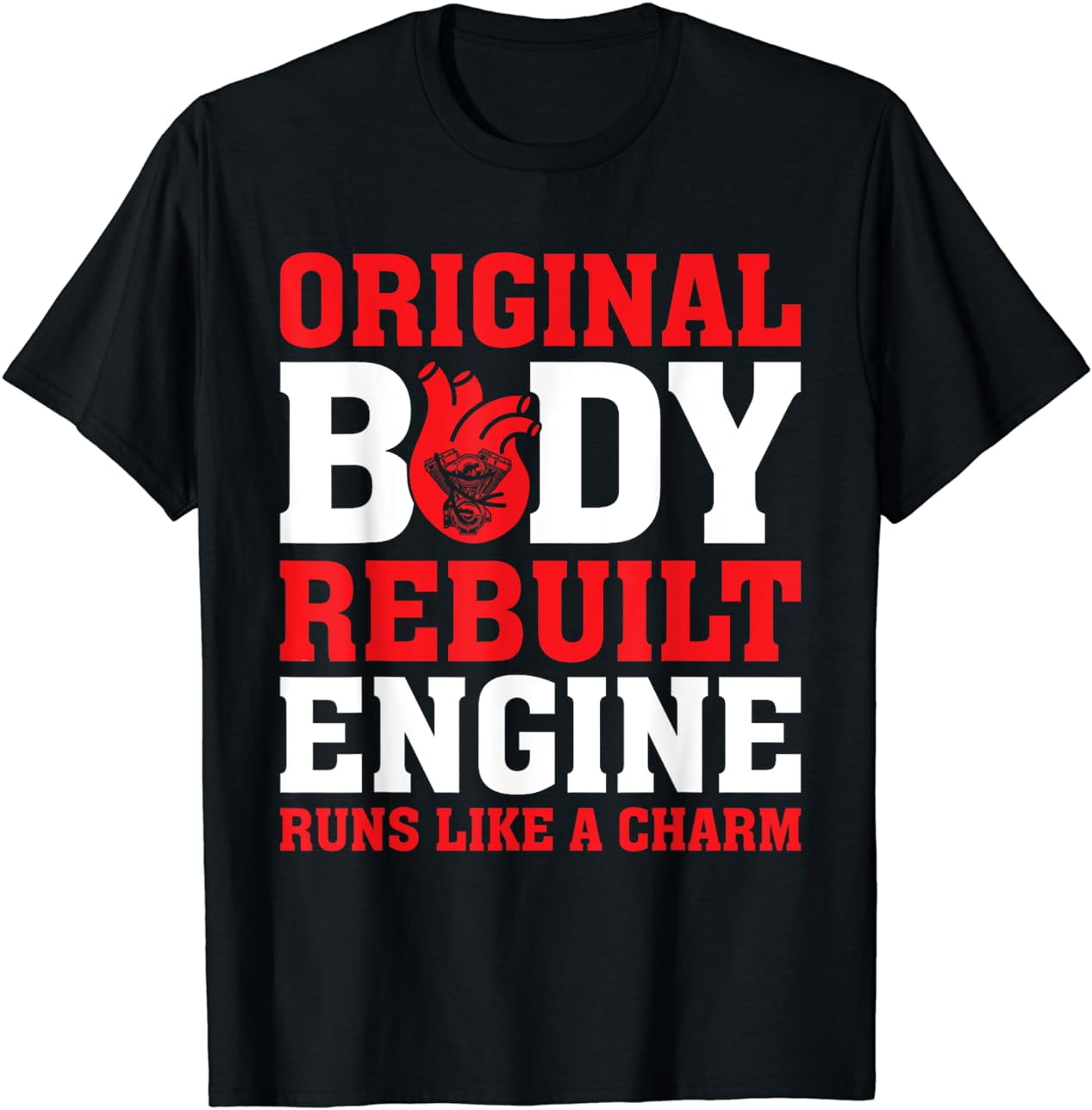 Funny Open Heart Bypass Surgery Recovery Get Well Gift T-Shirt ...