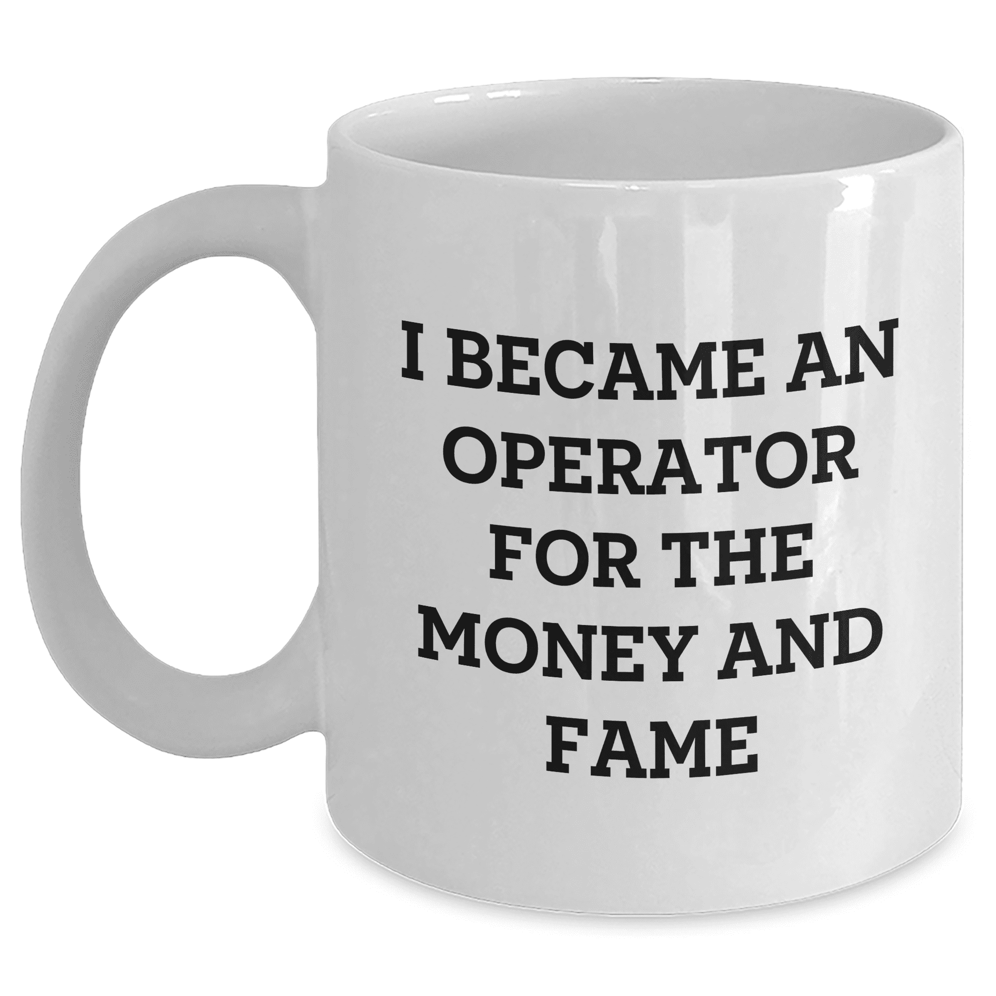 Funny Operator Gifts From Mom, Operator White Coffee Mug for Mother's ...