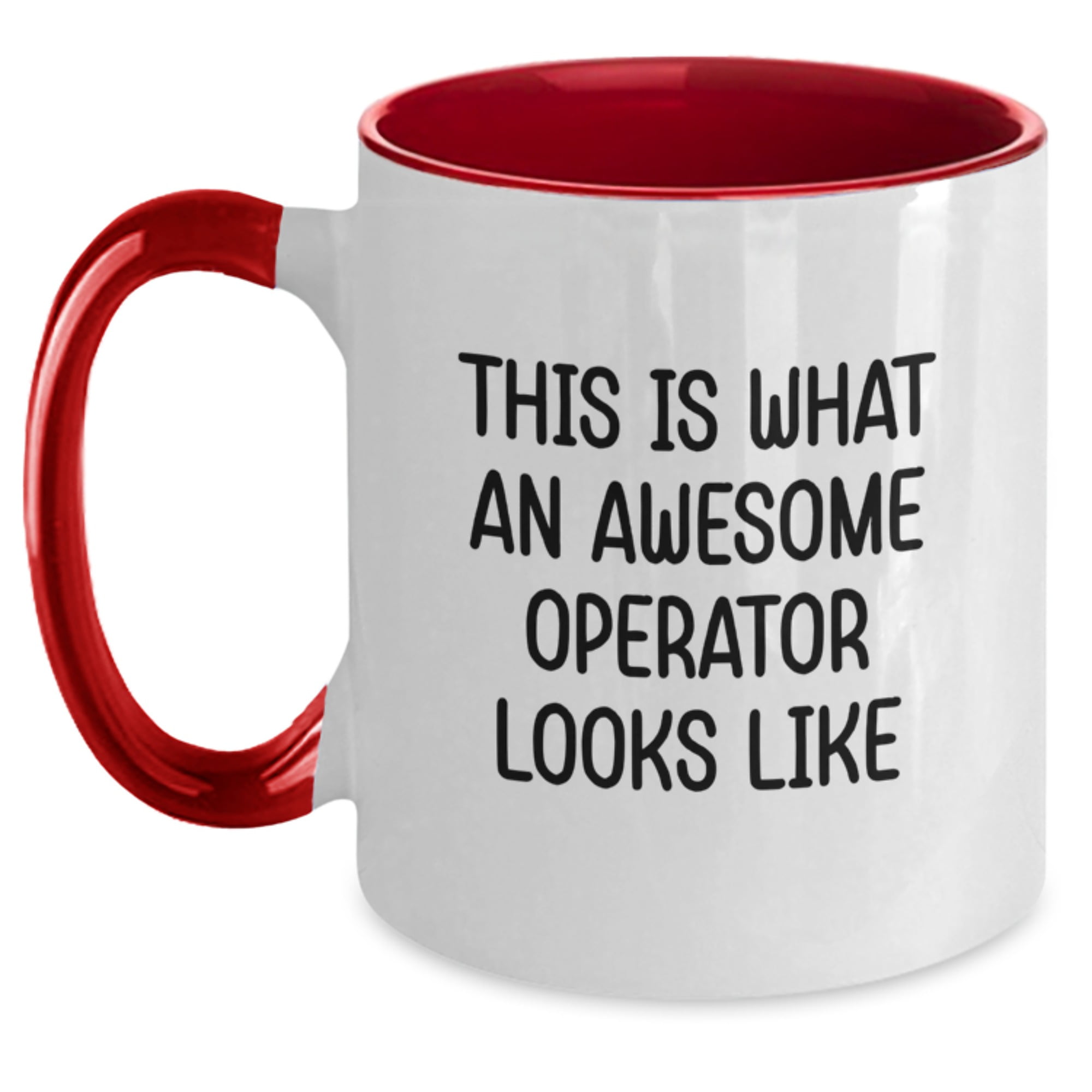 Funny Operator Gifts from Friends, Two Tone Coffee Mugs for Operator ...