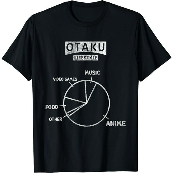 Funny Otaku Lifestyle Anime Manga Meme T-Shirt - Walmart.com