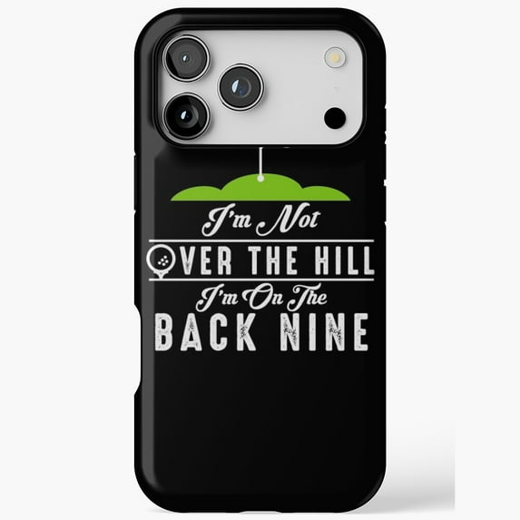 Funny Over Hill Golf Quote Case for iPhone 11 12 13 14 15 16 17 Pro Max ...