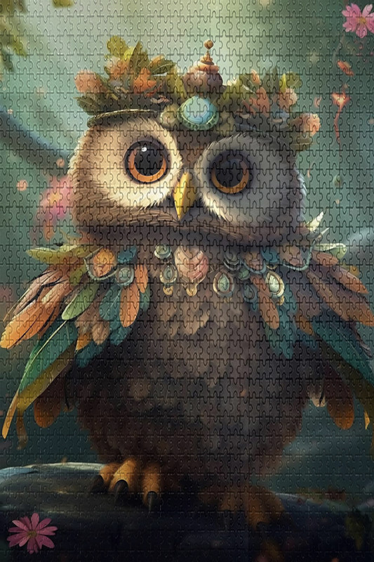 Funny Owl 500 Piece Puzzles, Puzzles For Adults, Families, Puzzle Games ...