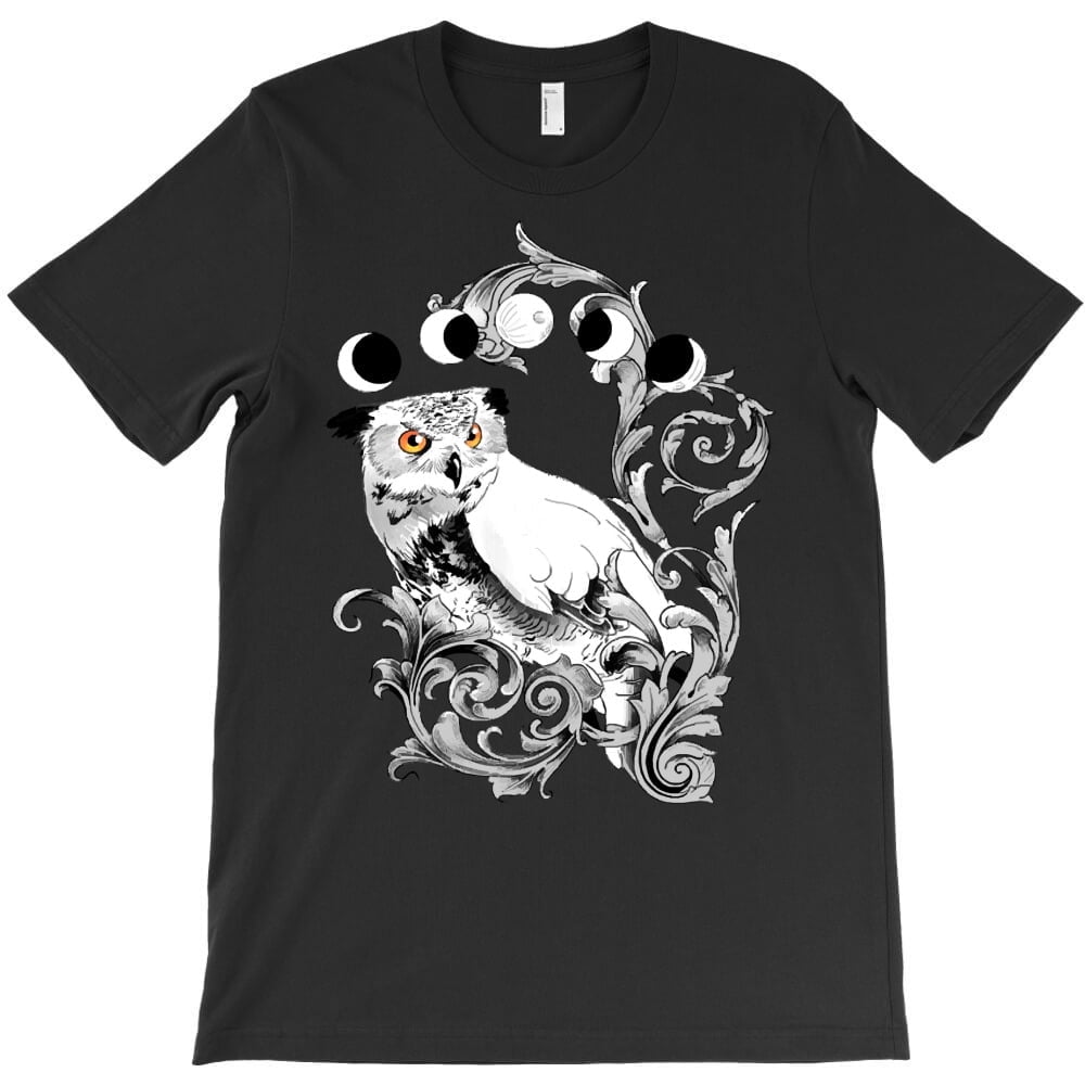 Funny Owl Graphic Tee with a Unique Number, Bird Themed - Holiday ...
