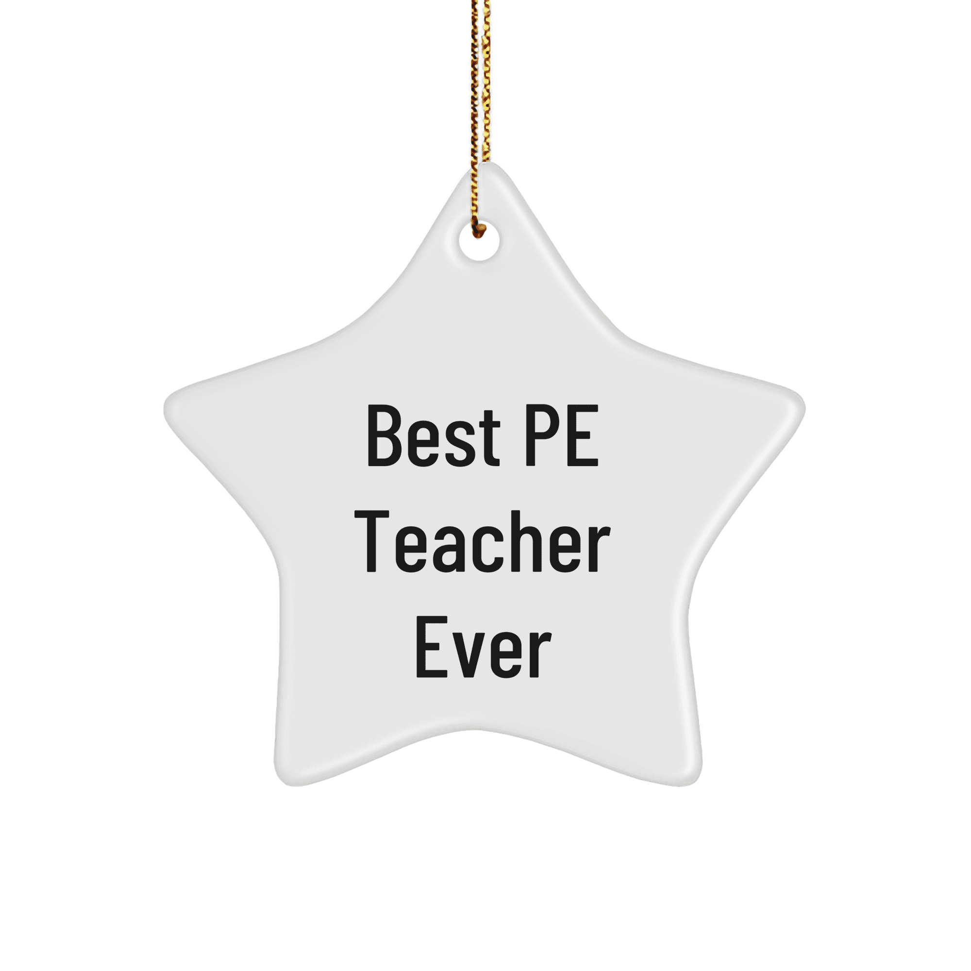 Funny PE Teacher Gifts from Friends to Best PE Teacher Ever Star ...